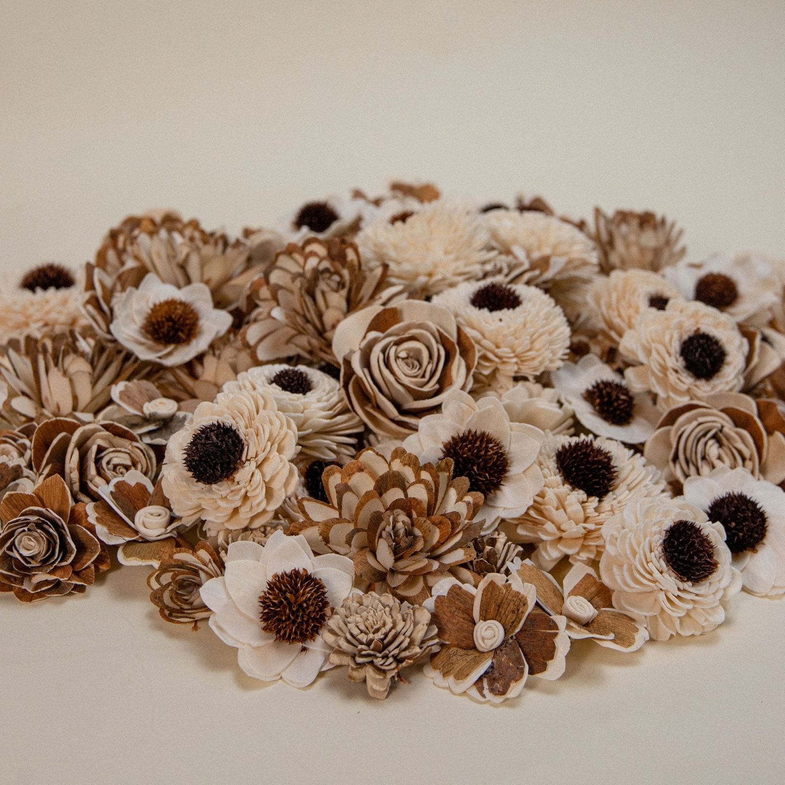 100 Random Assortment (All Bark) – Sola Wood Flowers