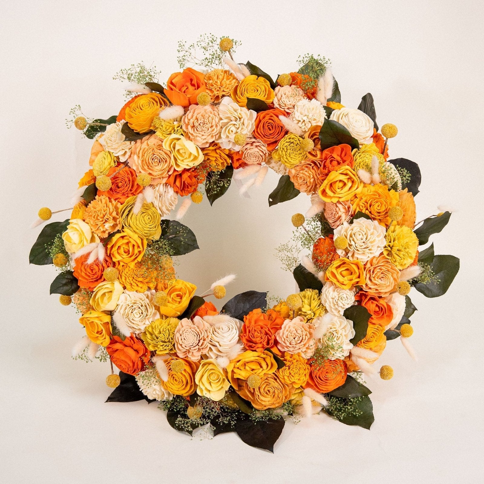 DIY Full Flower Wreath – Sola Wood Flowers