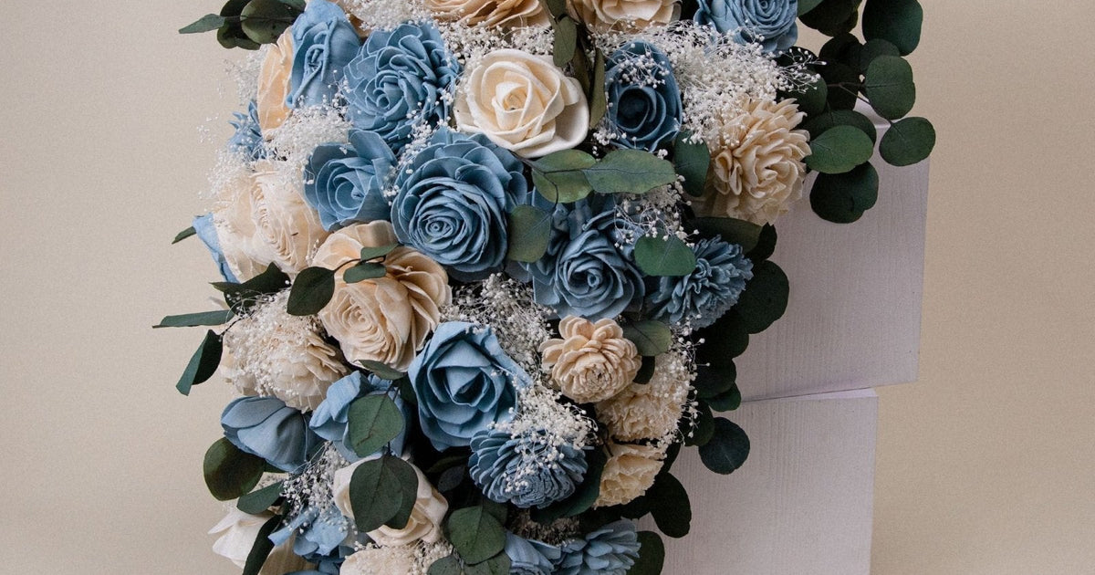 Extra Large Cascade Bouquet - Eloise – Sola Wood Flowers