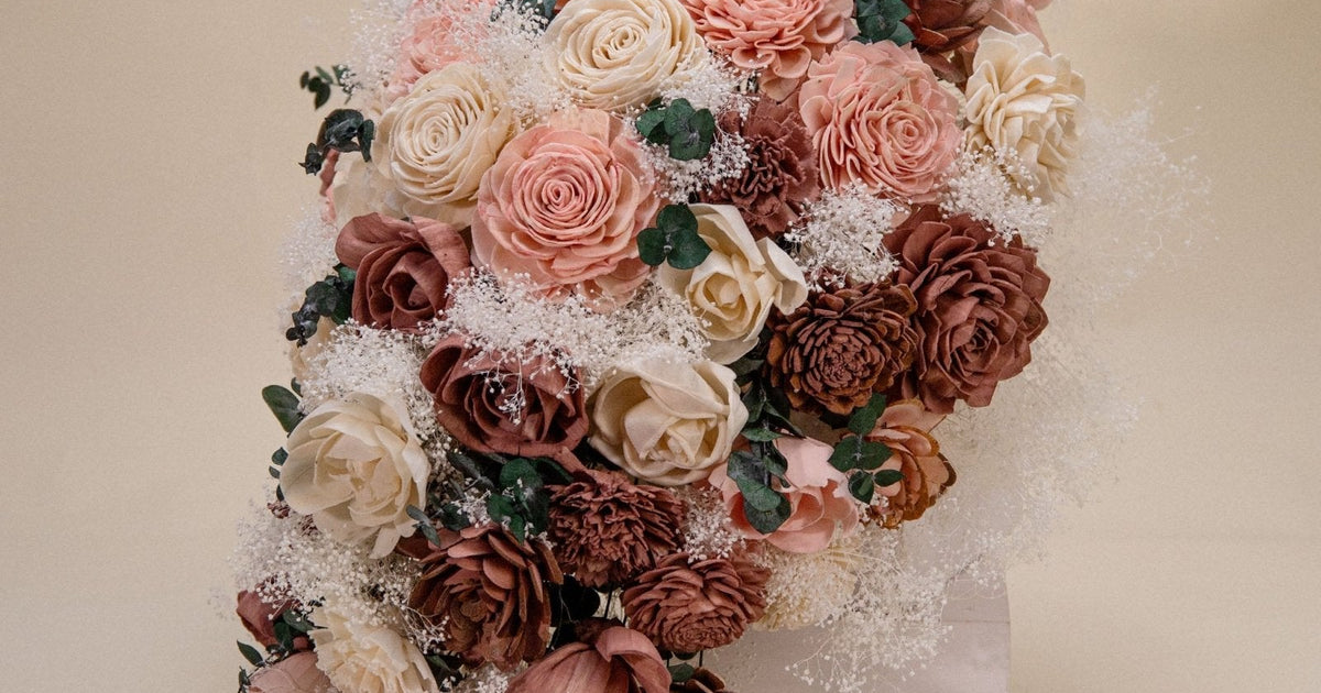 Extra Large Cascade Bouquet - The Best – Sola Wood Flowers