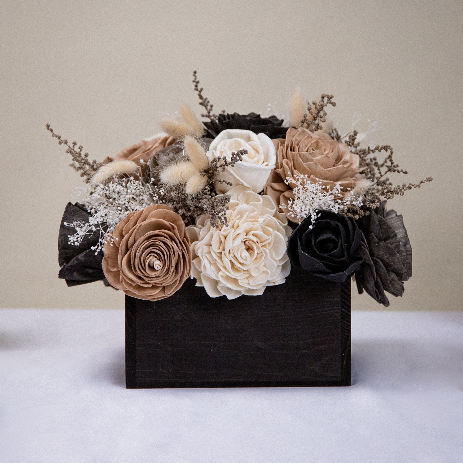 Retro Modern Wedding Centerpiece – Sola Wood Flowers